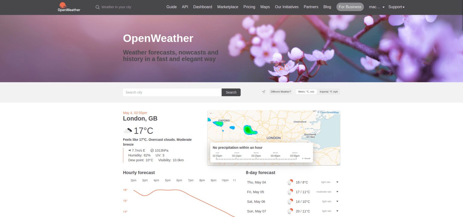 Creating a Weather App in Python - Machine Learning Site